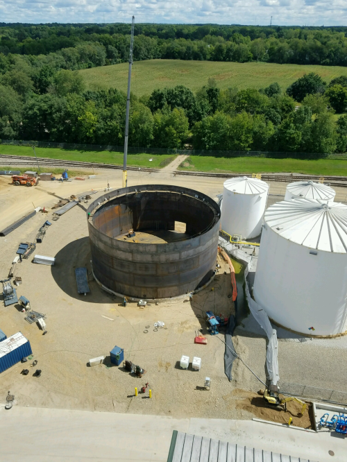 Field-Erected Tank Fabrication & Construction Capabilities