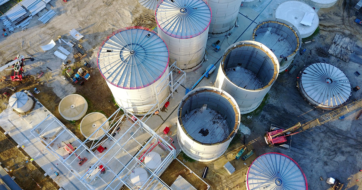 Field-Erected Tank Fabrication & Construction Capabilities